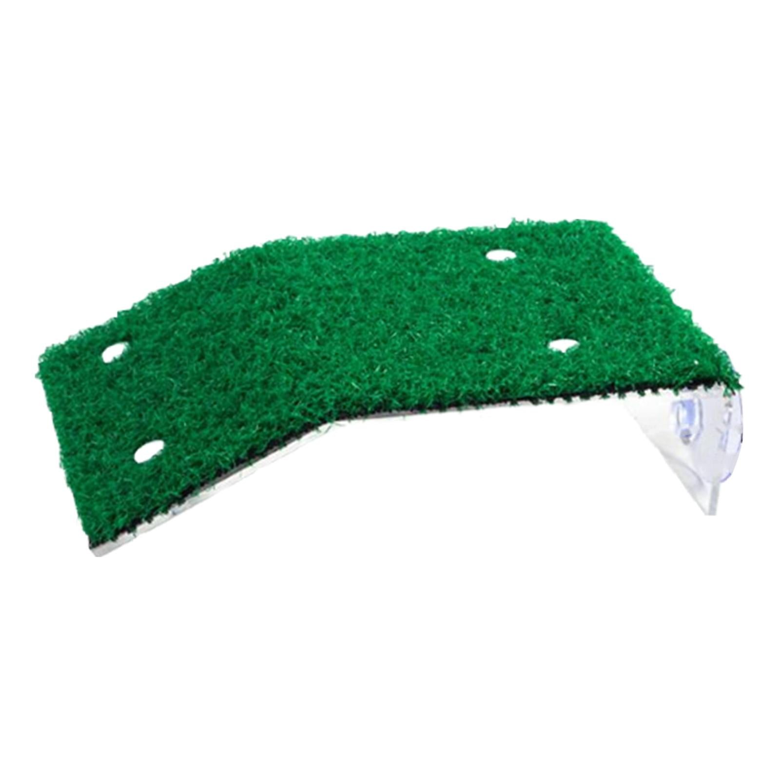 Bvdfgk Turtle Basking Platform Artificial Grass Turtle Ramp for Frog ...