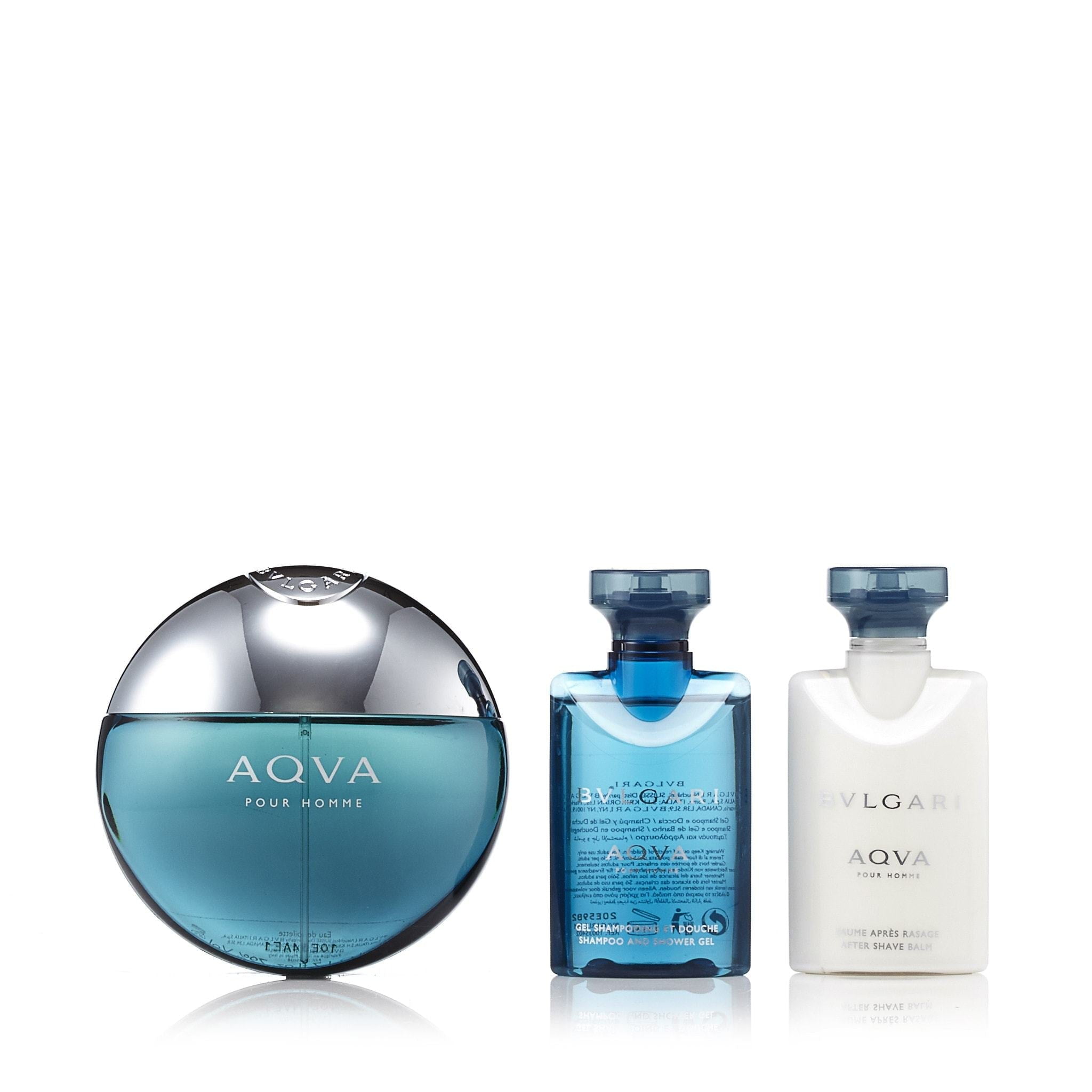 Aqva Gift Set for Men by Bvlgari - Walmart.com
