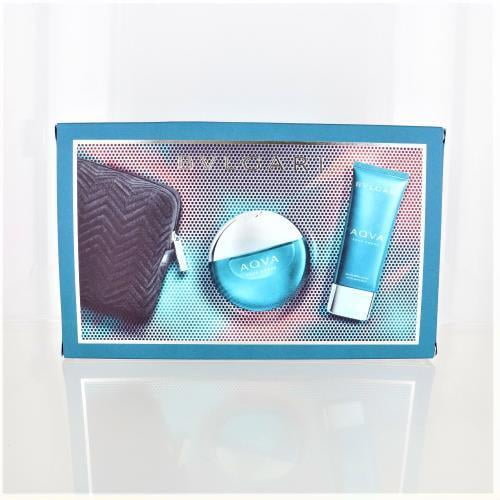 BVLGARI AQVA by Bvlgari 3 PIECE GIFT SET - 3.4 OZ EAU DE TOILETTE SPRAY ...
