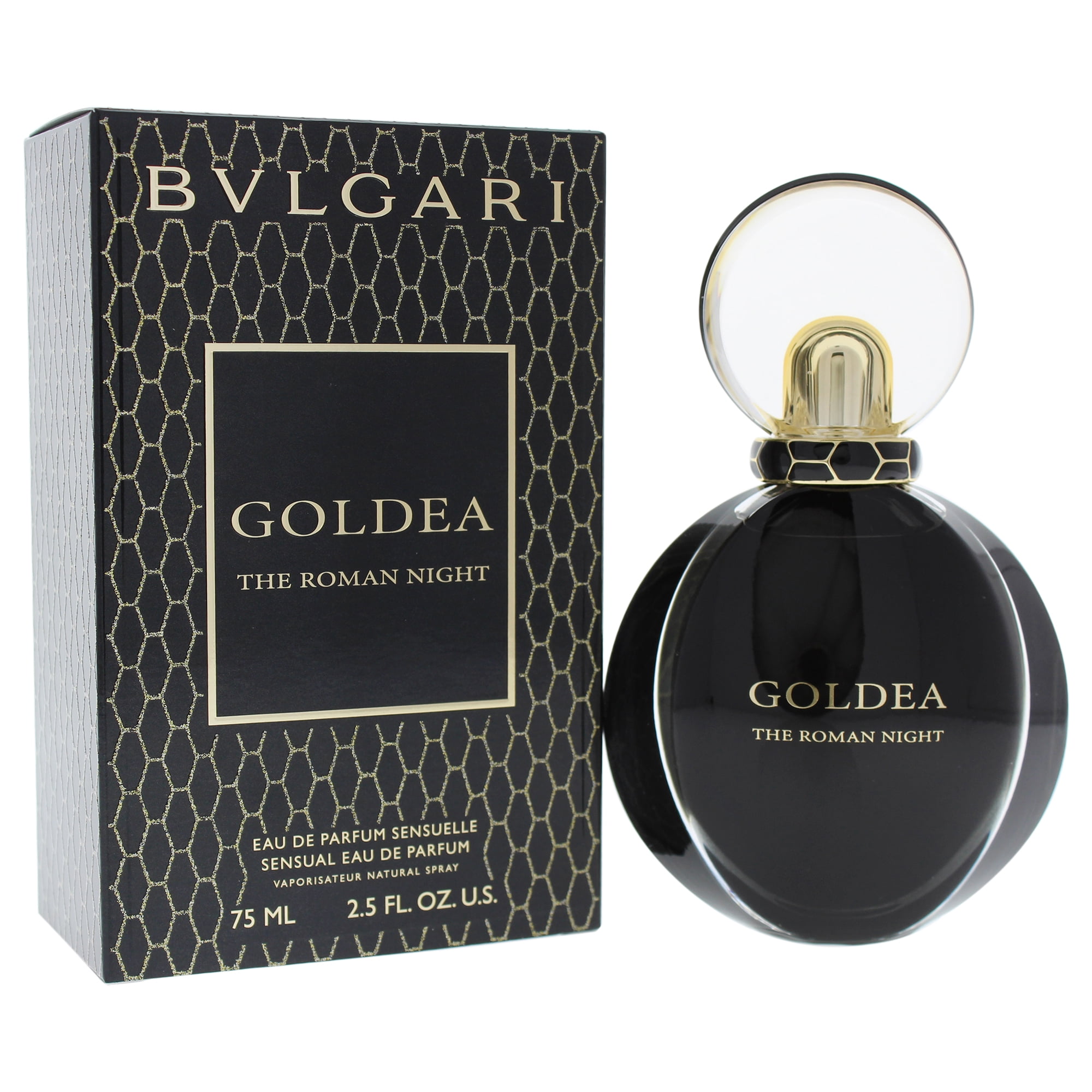 Bvlgari Goldea The Roman Night Eau De Parfum Spray for Women, 2.5 oz ...