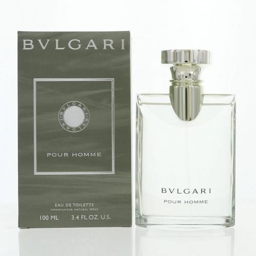 Bvlgari Pour Homme Eau De Toilette Spray 3.4 oz for Men - Refreshing, Comfortable, and Masculine ...