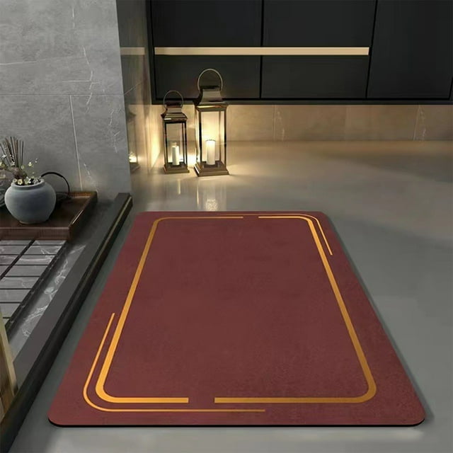 Bvxeep Rugs, Bath Rugs, Bath Mat Bathroom Mat Rug Non Slip Super ...