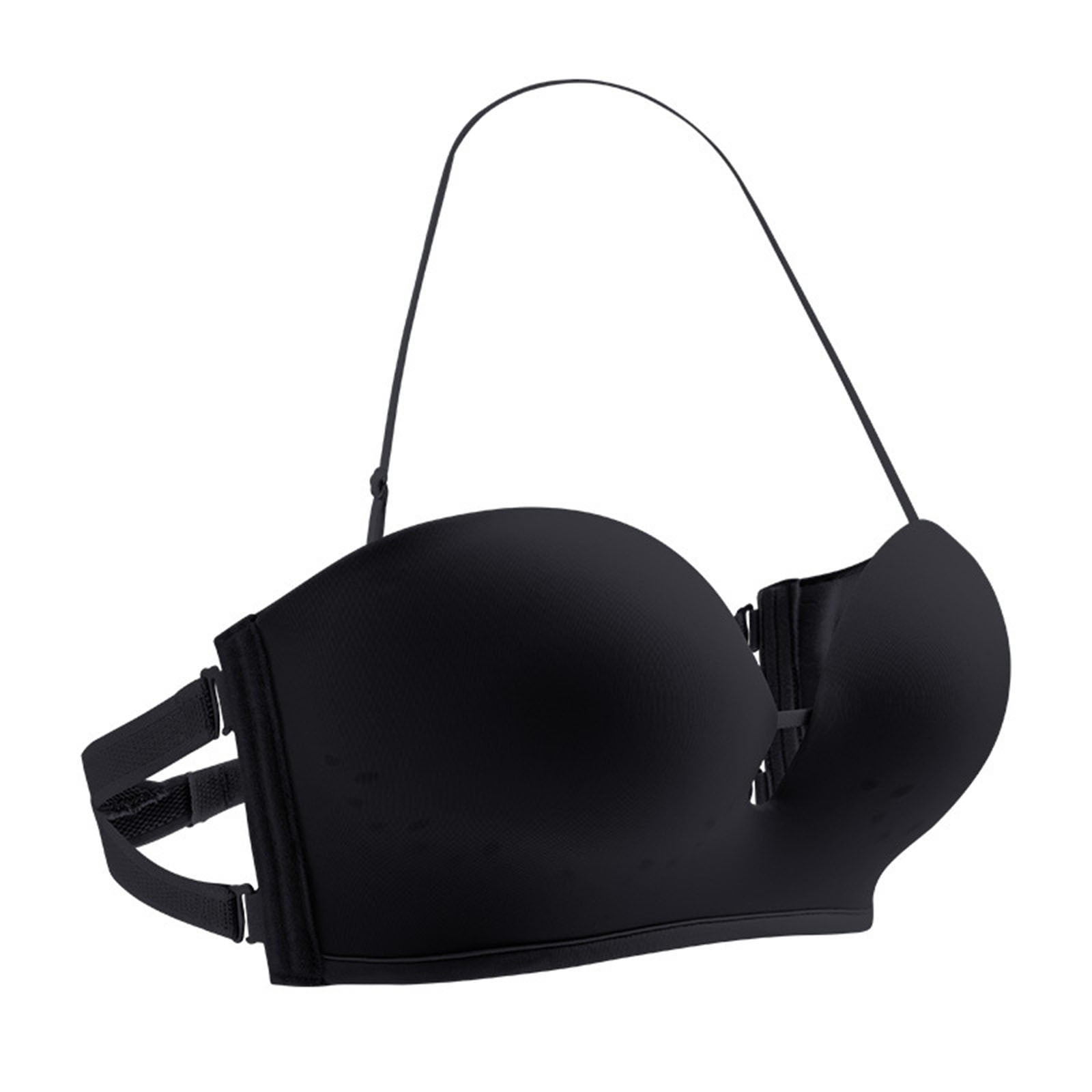 Bvxeep Strapless Bra Women's Small Chest Gathering Wipe Chest Bare ...
