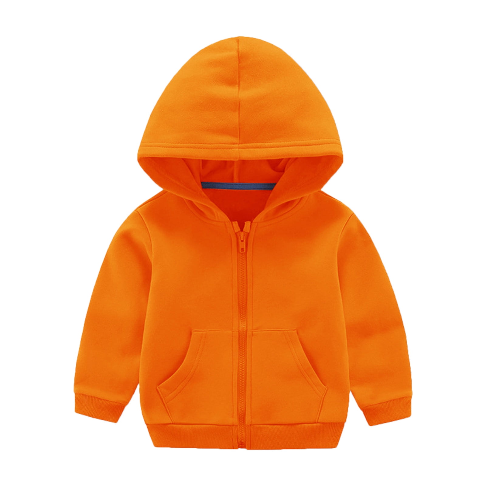 Bwdbhd Baby Jacket Boy Zip-up Jacket Toddler Zipper Hoodie Hooded ...