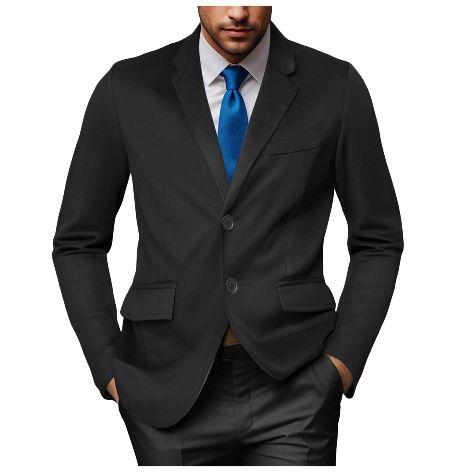 Bwdbhd Mens Blazers And Sport Coats Mens Casual Sport Coat Blazer Two ...