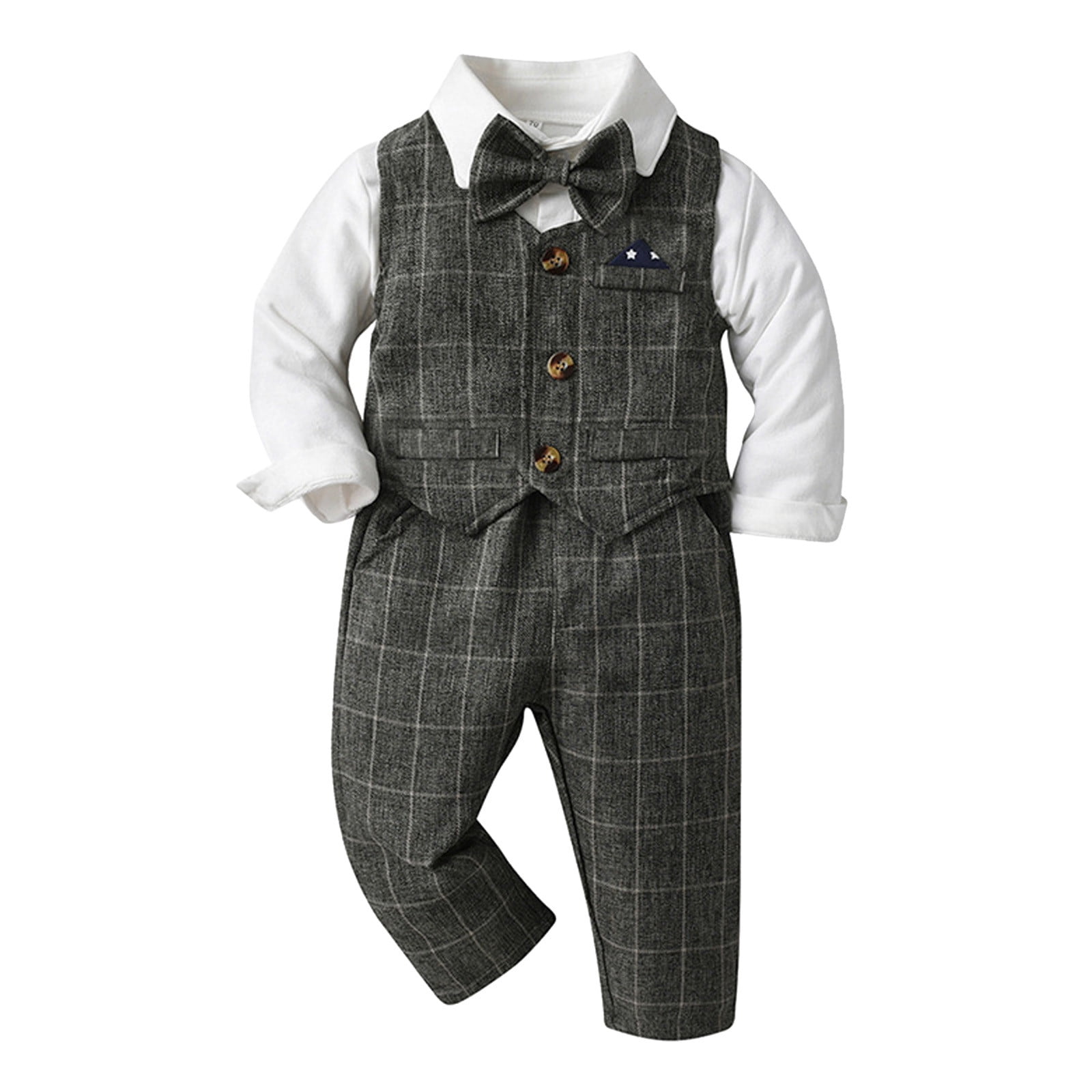 Bwdbhd Suit Baby Boy Outfits Baby Boy Suits Clothes Toddler Formal ...