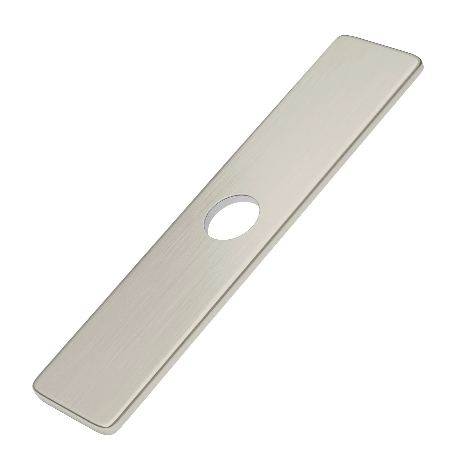 Bwe Square 10 Inch Kitchen Sink Faucet Hole Cover Deck Plate Escutcheo ...