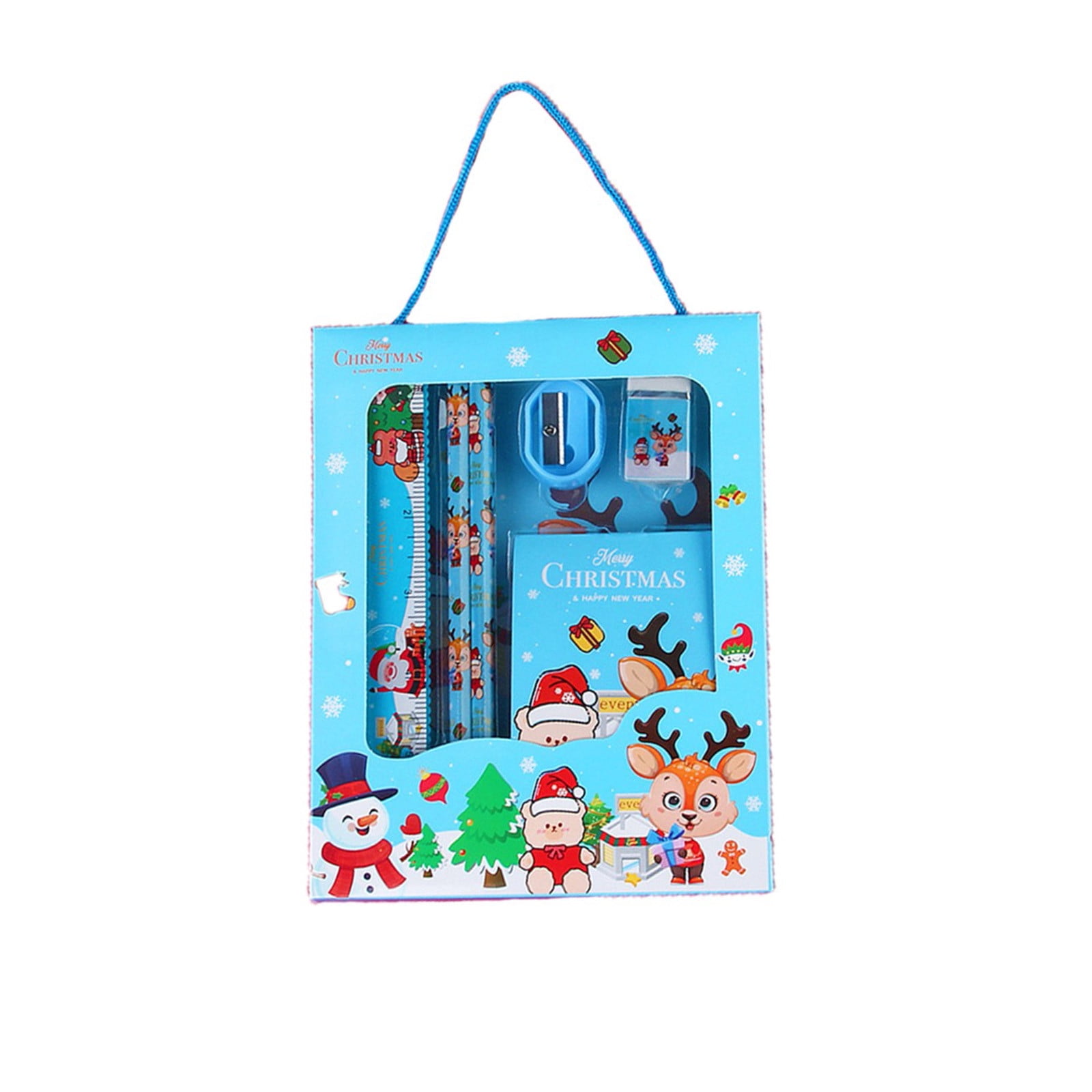 Bwiyojiz Christmas, 6 Piece Christmas Gift Set Stationery Set Student ...