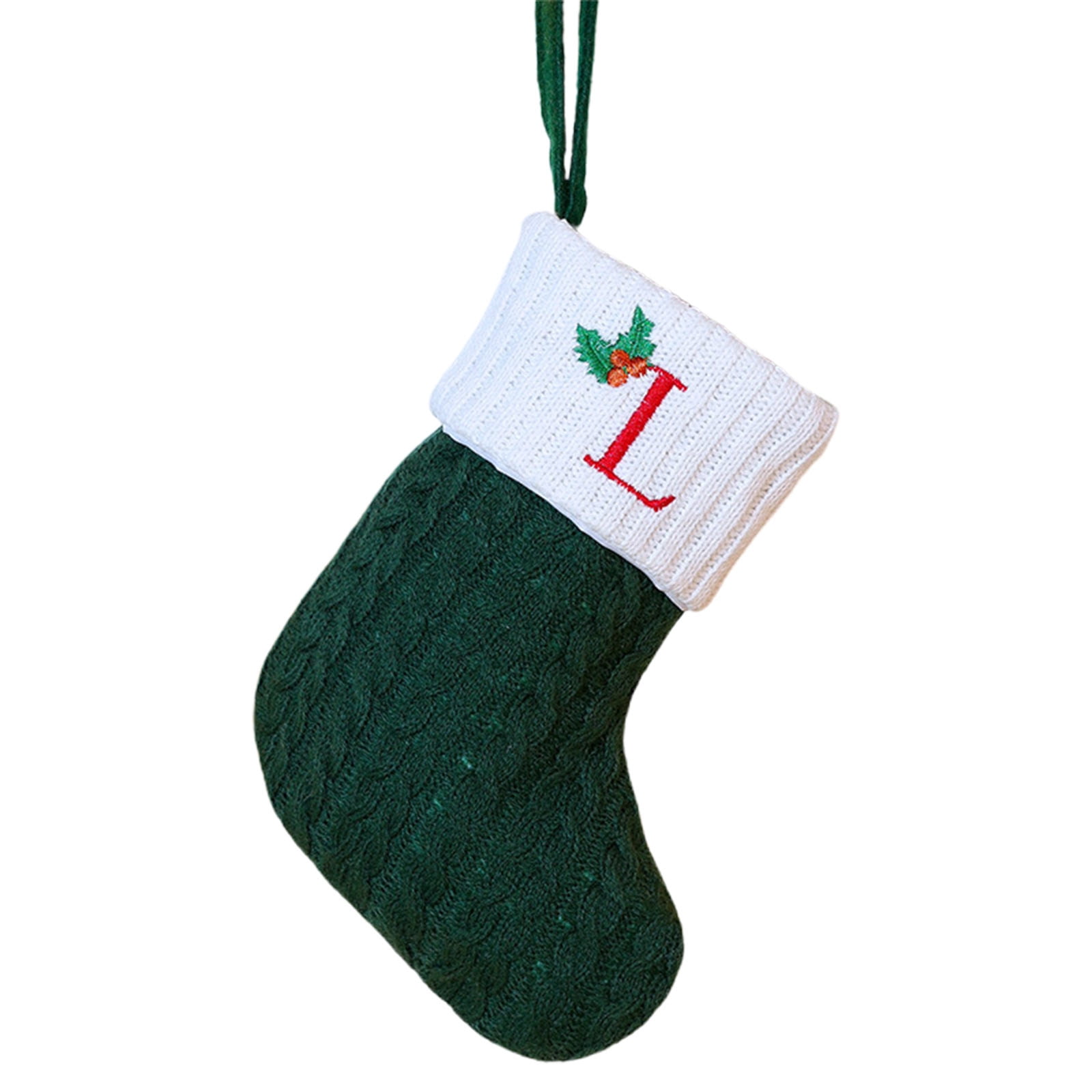 Bwiyojiz Christmas, Christmas Embroidered Letter Socks Christmas Tree ...