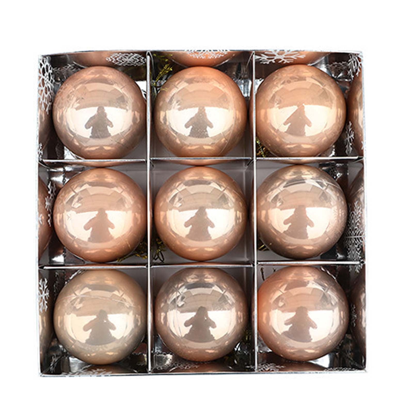 Bwiyojiz Christmas Decorations Indoor, 6pcs Christmas Gift Box Plastic ...