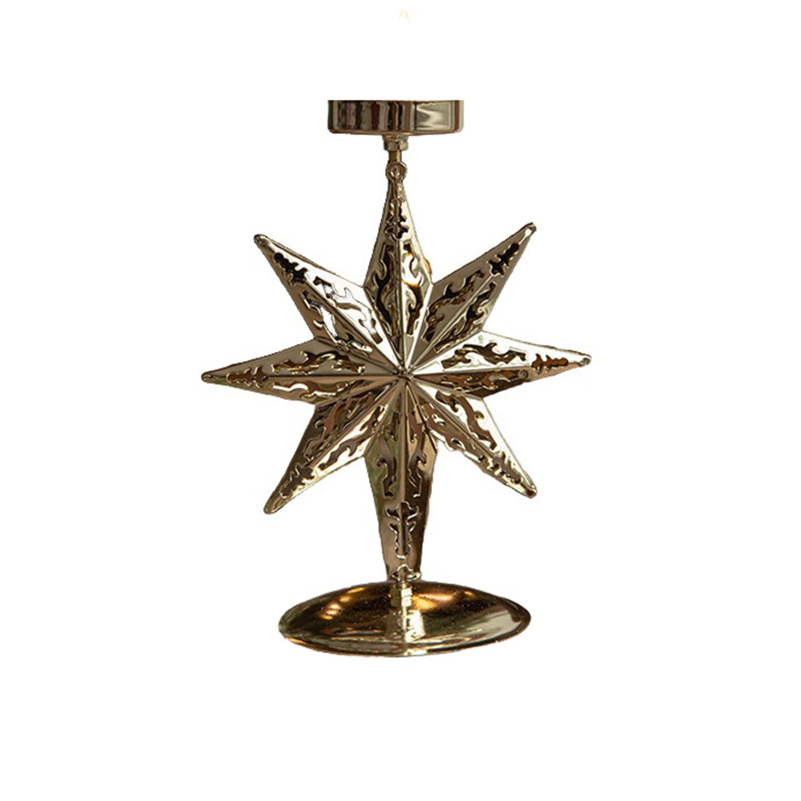 Bwiyojiz Christmas Decorations Indoor, Christmas Candlestick Window ...