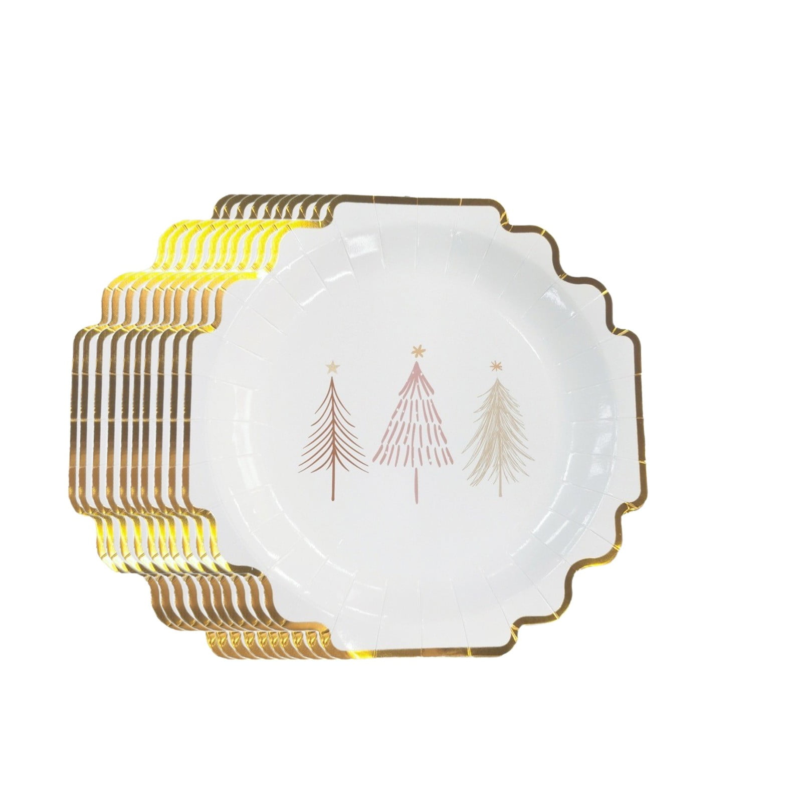 Bwiyojiz Christmas Decorations Indoor, Paper Plates Paper Plates ...