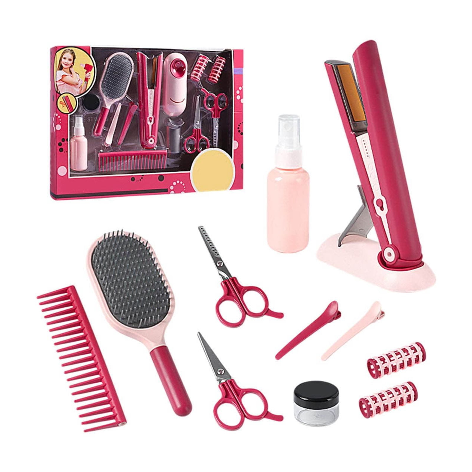 Bwiyojiz Education Toys Playing House Childrens Barber Set for Little ...