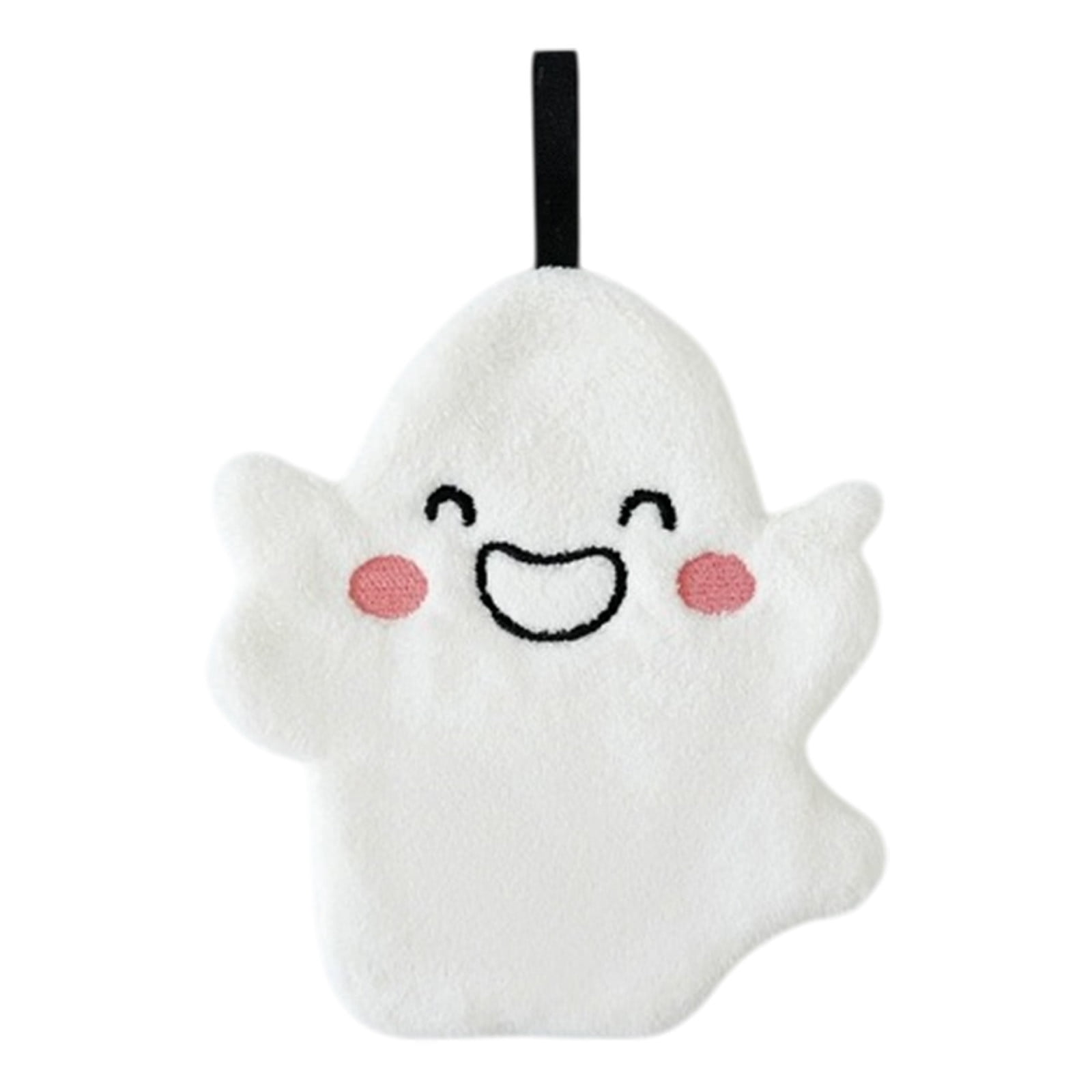 Bwiyojiz Halloween Party, Thickened Hangable Cute Ghost Hand Towel Soft ...