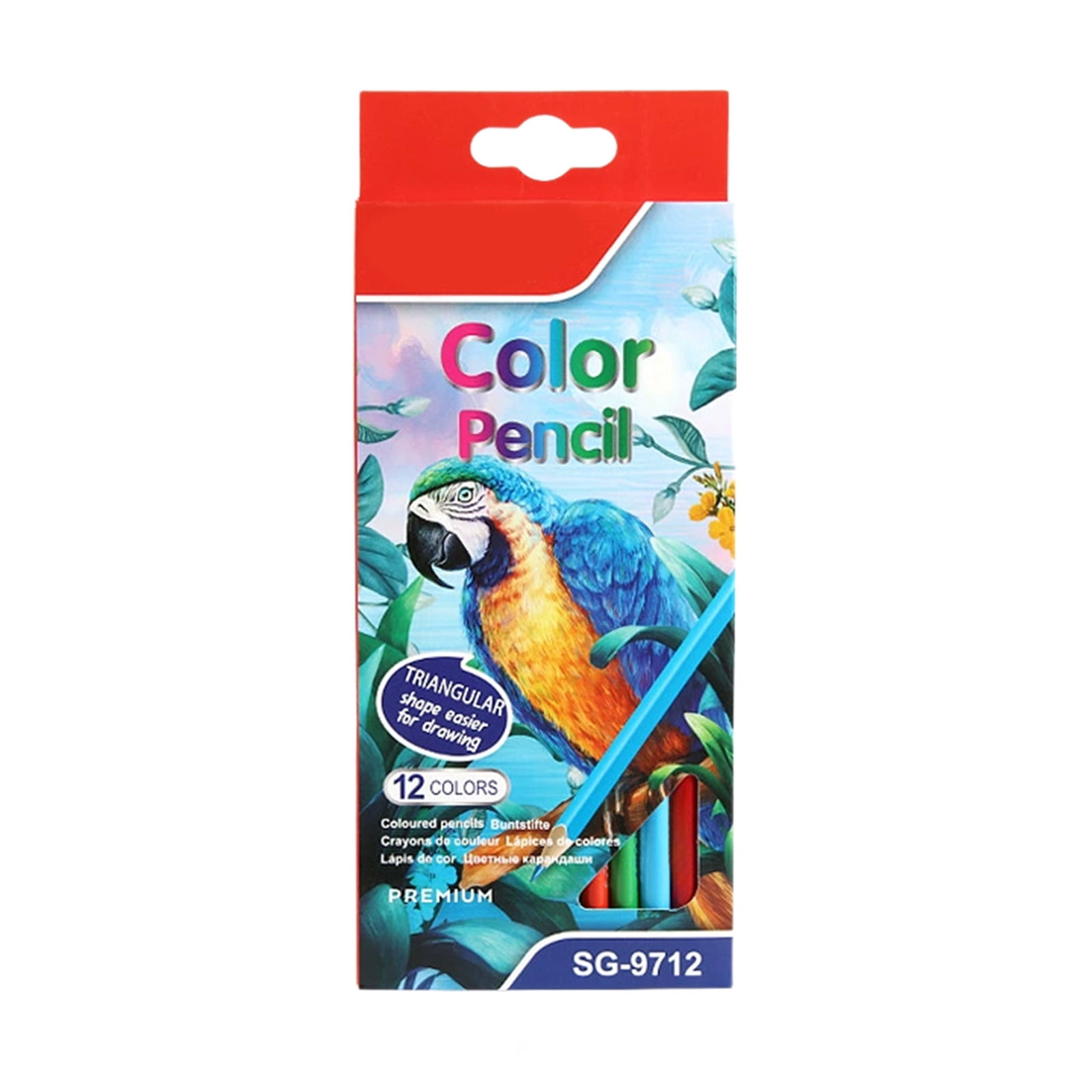 Bwiyojiz High School Supplies, Plastic Colored Pencils Student-Specific ...