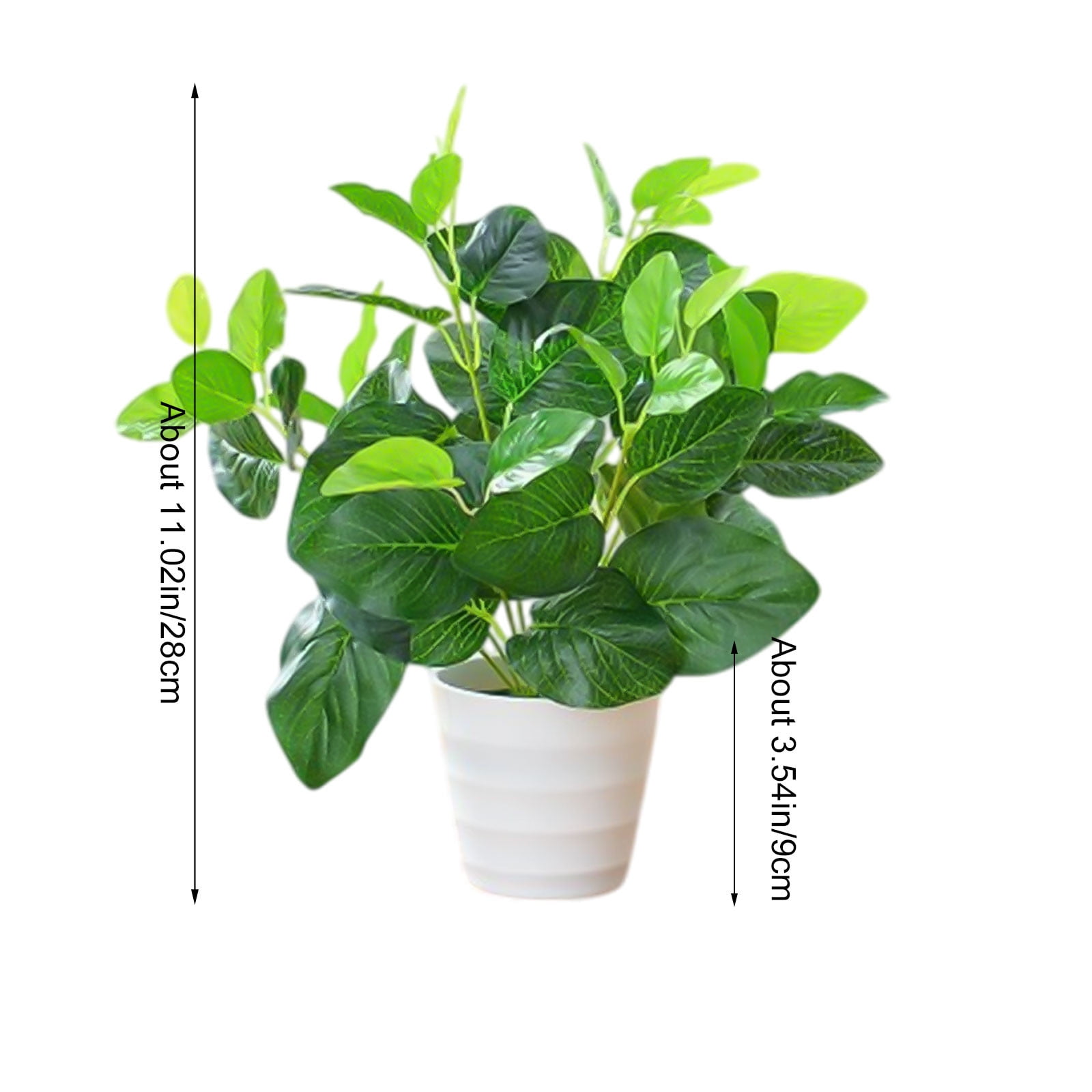 Bwiyojiz Home Decoration Ornaments Artificial Green Plants Simulation ...