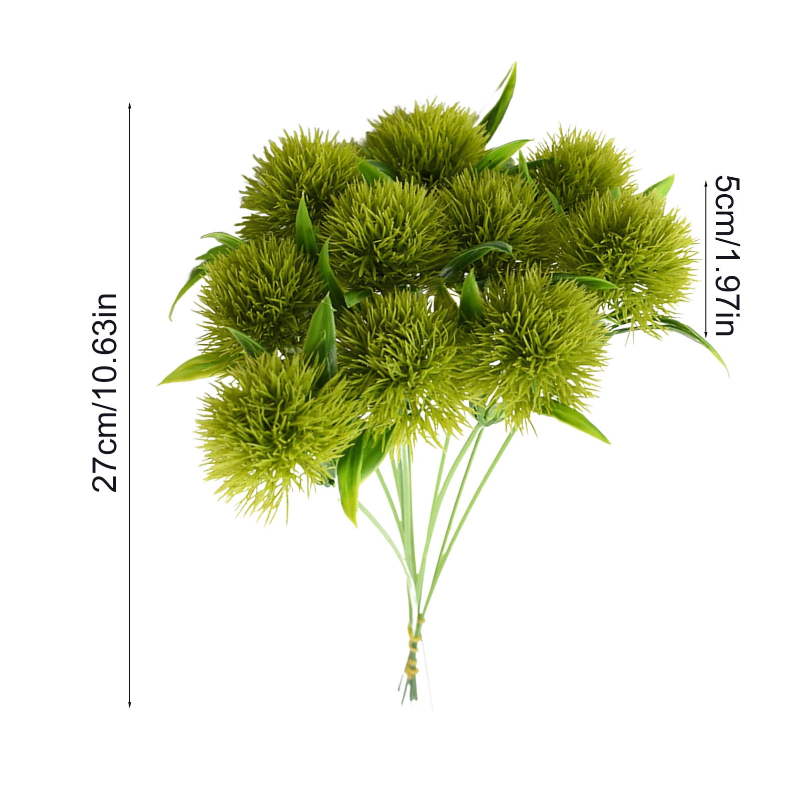 Bwiyojiz Home Decoration Ornaments Count 10pcs Plastic Flowers ...