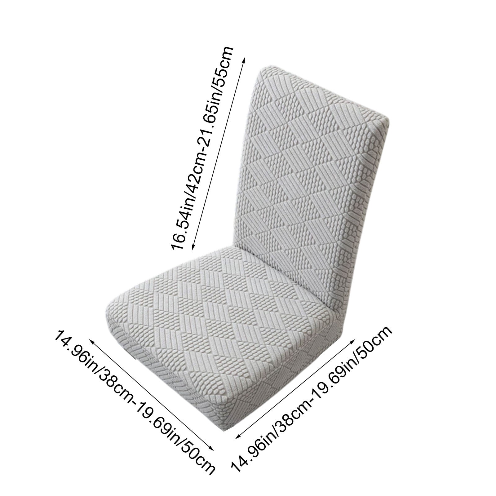 Bwiyojiz Home Decoration Other Elastic Dining Table Chair Cover Half ...