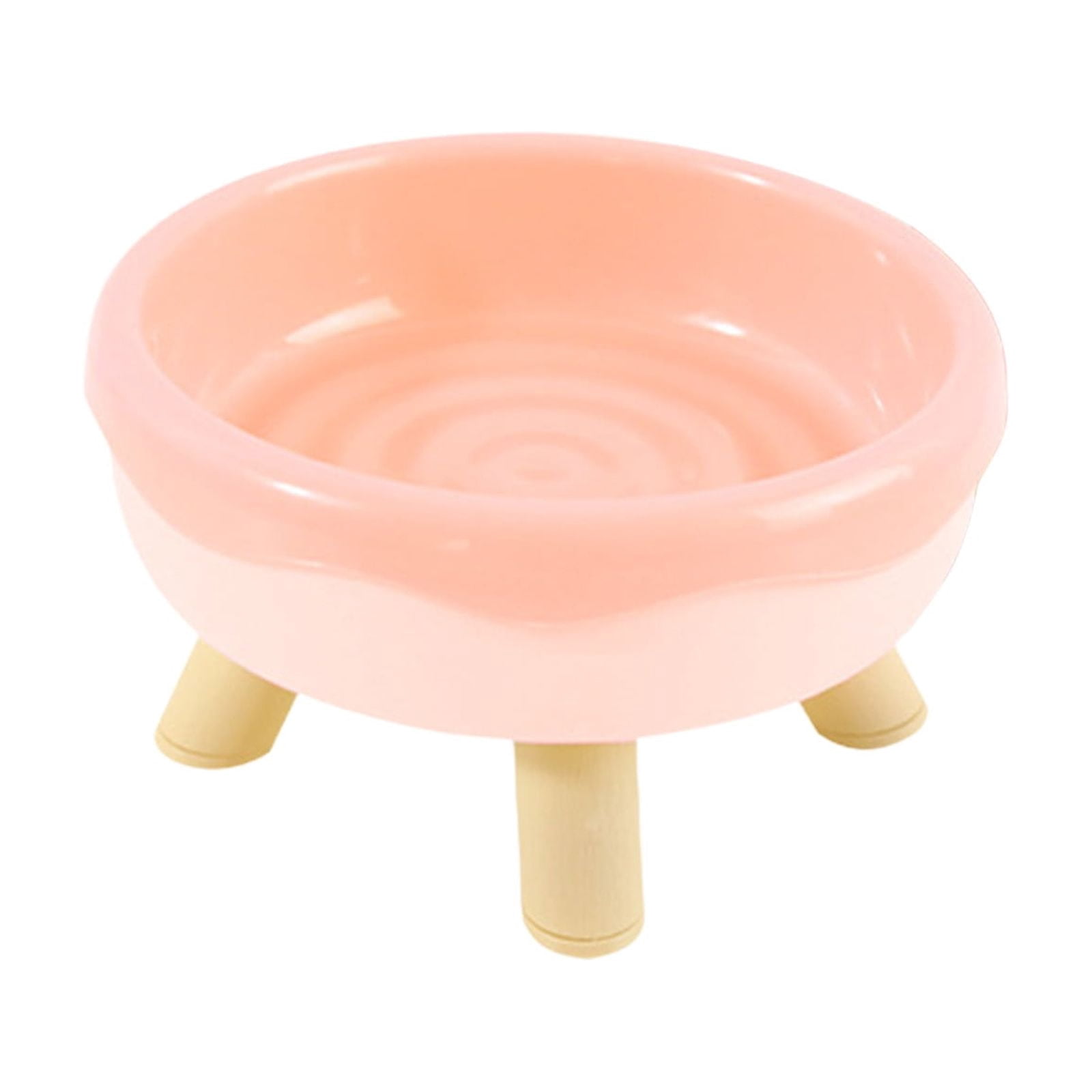 Bwiyojiz Kitchen Utensils Donut Shaped Pet Bowl Tall Legged Neck ...