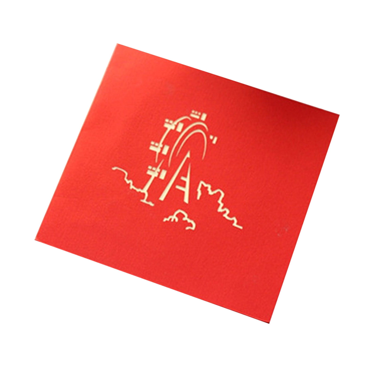 Bwiyojiz Office Decor Accessories Stereoscopic Greeting Card Art Toy ...