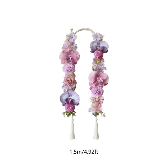 Bwiyojiz Office Supplies, Handmade Silk Satin Flower Graduation Stole ...