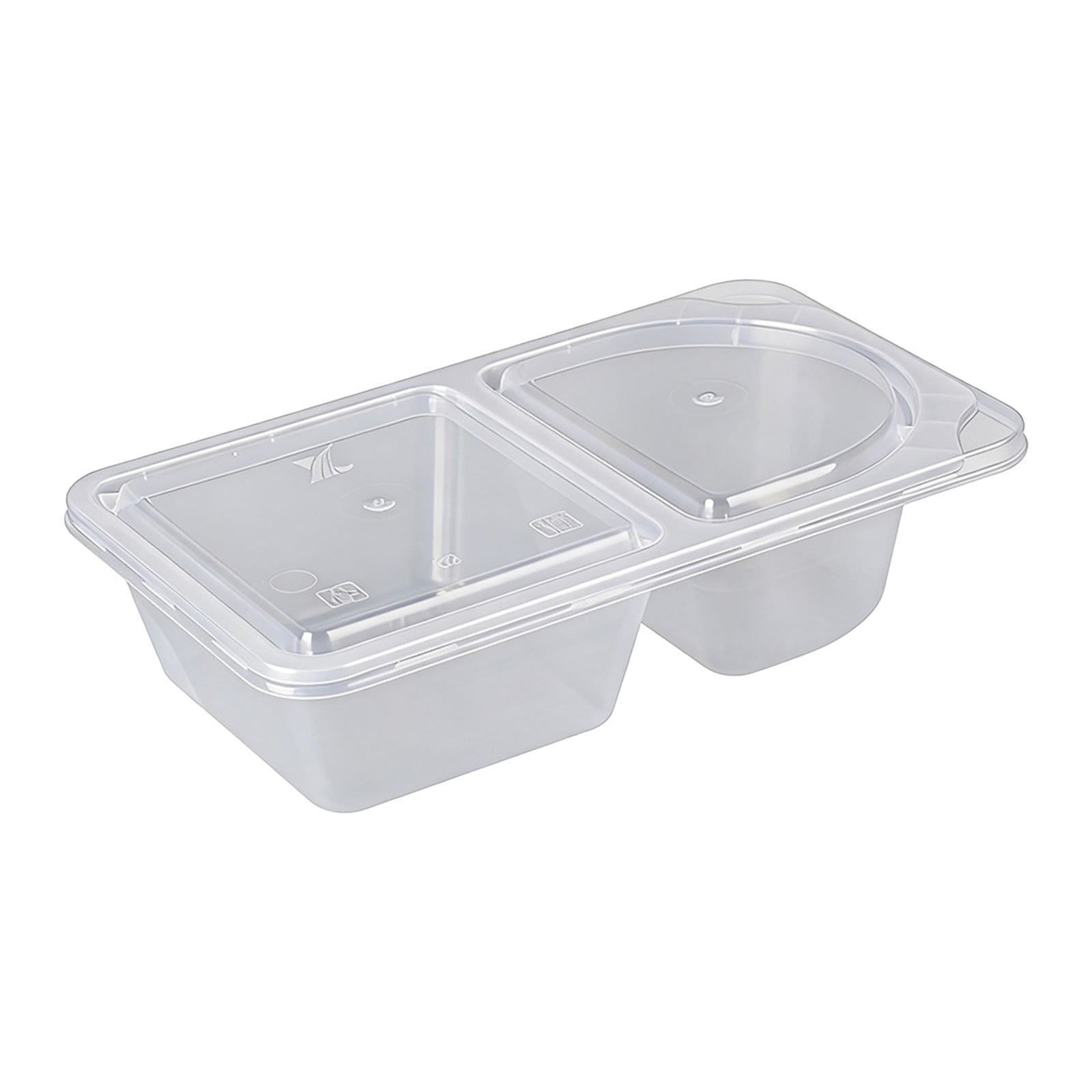 Bwiyojiz Organizers and Storage, Transparent Two Compartment Large ...