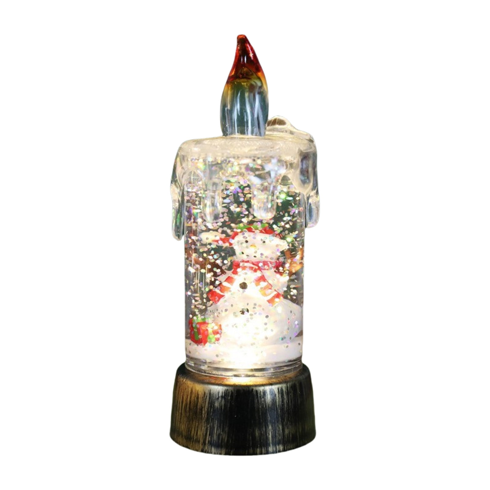 Bwiyojiz Outdoor Decorations, Christmas Candle Light Water Filled ...