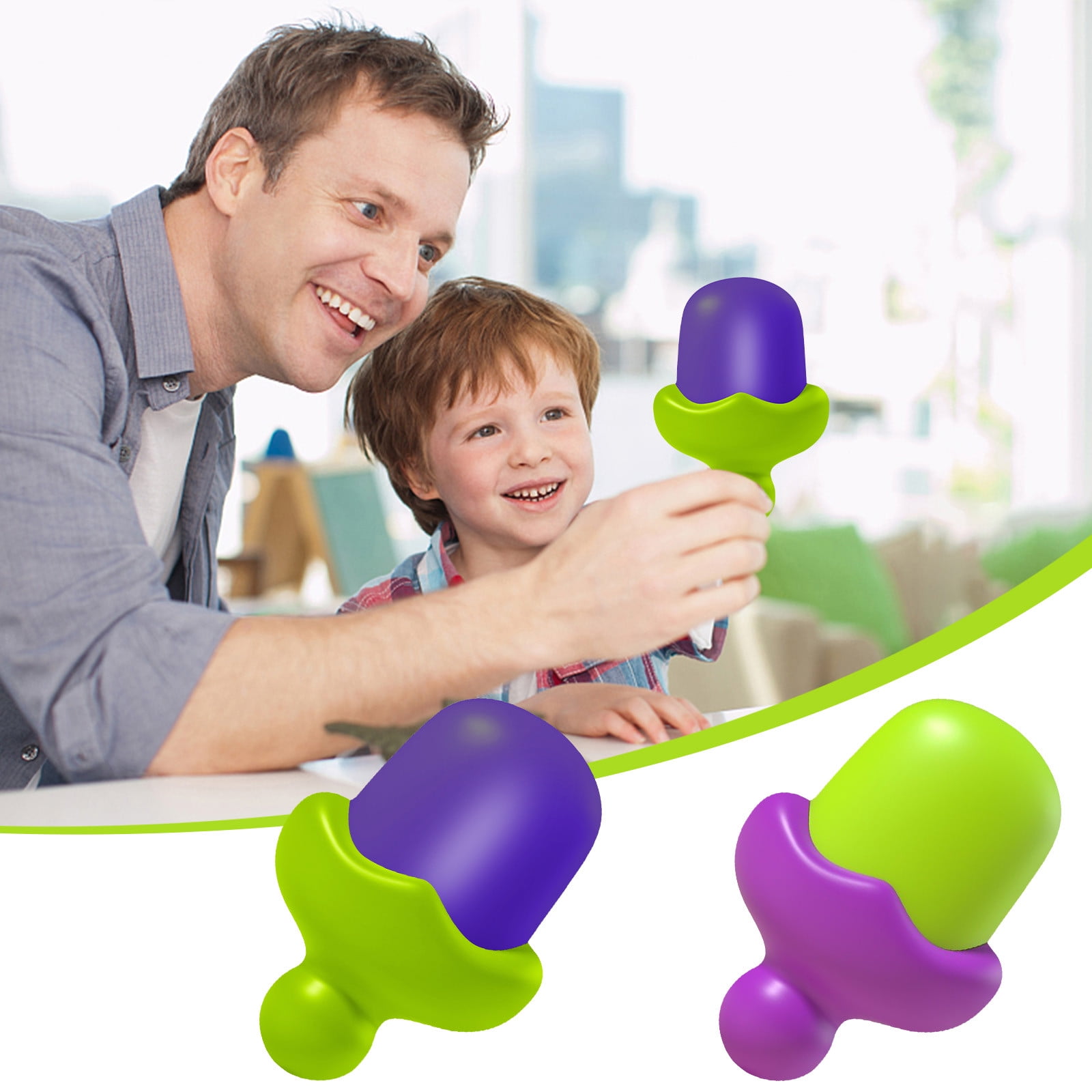 Bwiyojiz Plastic Cute Dagger, Stress Relief Prank Toy, Suitable for ...