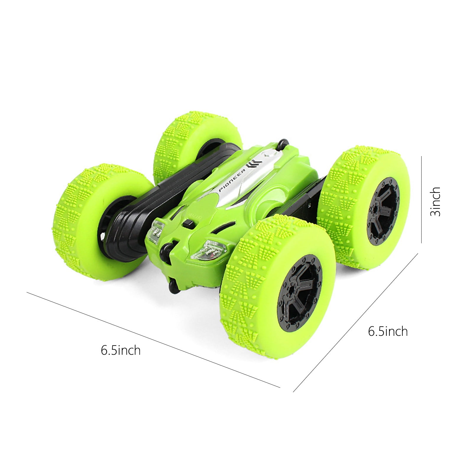 Bwiyojiz RC Car, Rollover Car Stunt Remote Control Car Glowinging ...