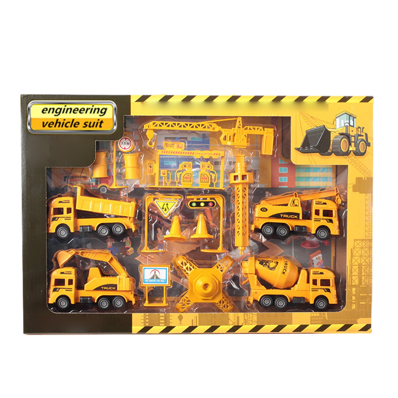 Bwiyojiz Rc Vehicles Toys Construction Vehicle Model Inertias Return ...