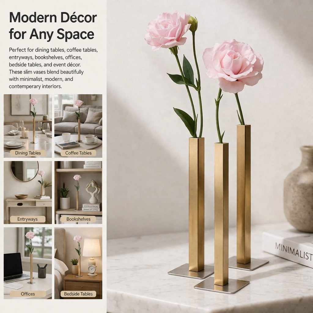 Bwiyojiz Room Decor, Vase Decoration Floral Arrangement High-end Sense ...