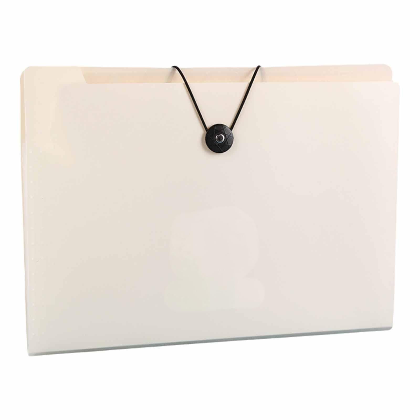Bwiyojiz Storage & Organization 12.79x9.76x0.39" A4 Portable Folder ...