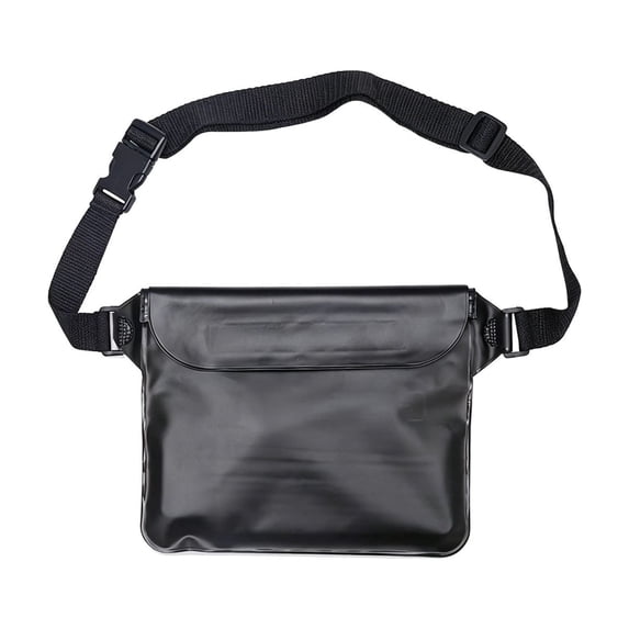 Bwiyojiz Waterproof Phone Pouch, 3 Layer Swimming Case with Waist Strap ...