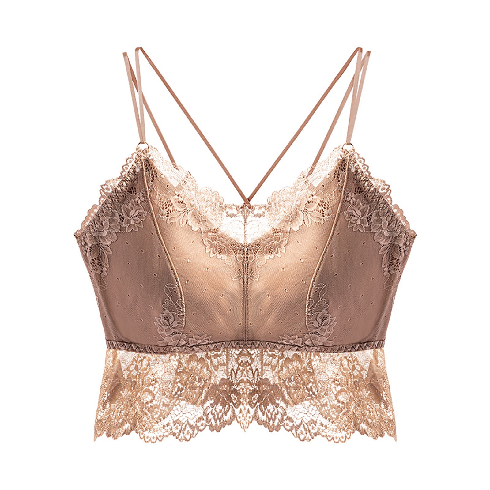 Bwndum Camisole Tops for Women Sexy Lace Crop Tops Backless Cami ...