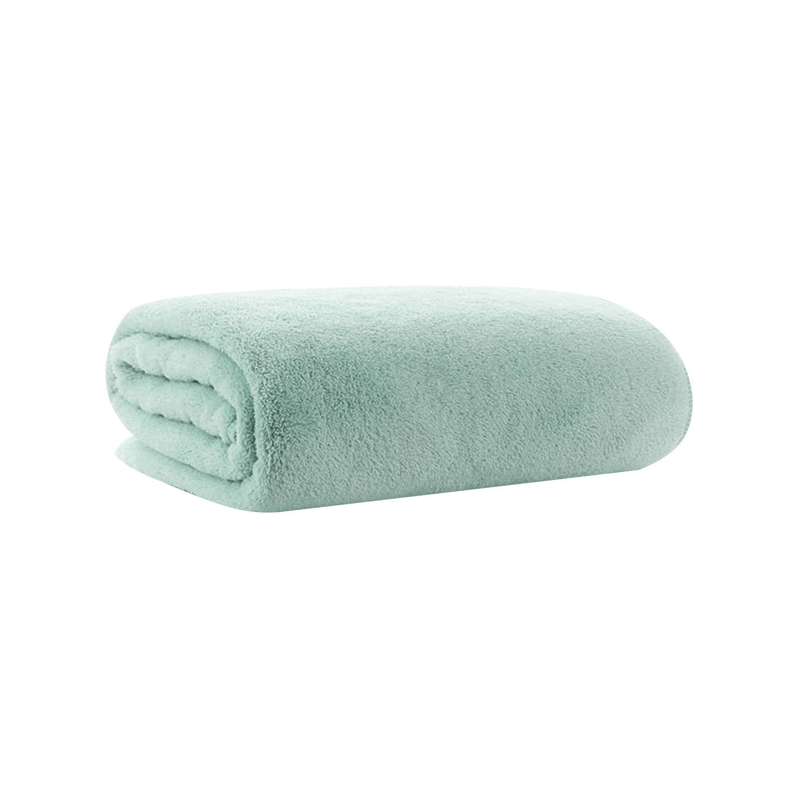 Bwomeauty Bathroom Towels, 1pc Velvet Bath Towel Towel For Adult Daily ...