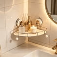 Bwomeauty Family Gifts, Corner Shower Caddy Suction Cup No Drilling ...