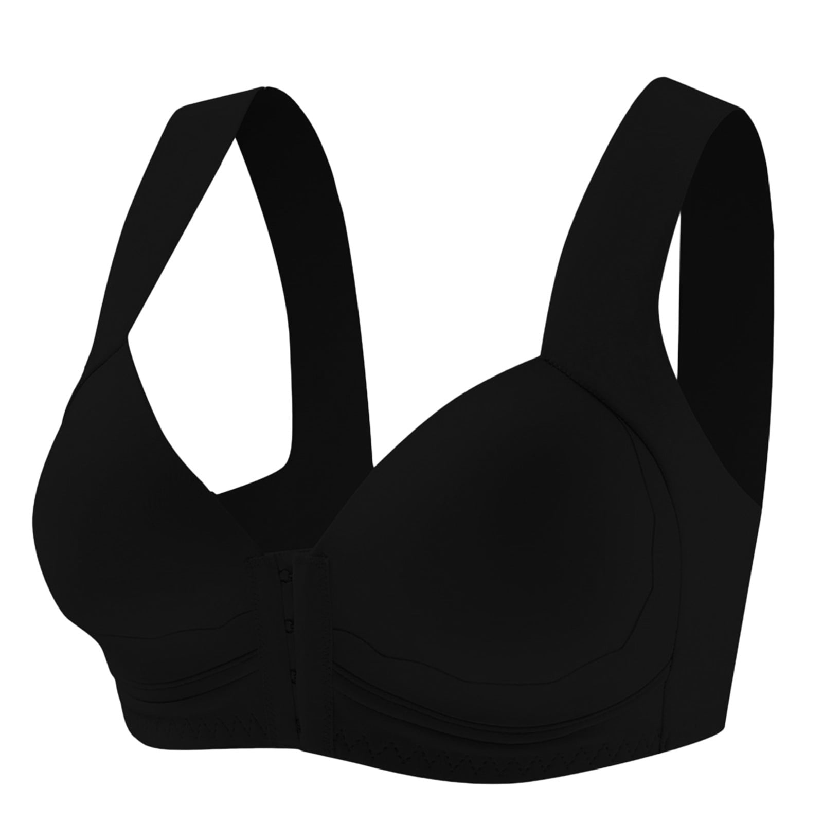 Bwomeauty Front Closure Bralettes for Women No Underwire Comfortable ...