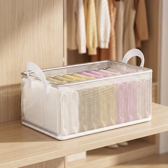 Bwomeauty Holiday Gifts, Foldable Clothes Storage Bin Waterproof Fabric ...