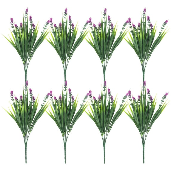 Bwomeauty Room Decor, 8PC Artificial Peppermint Flowers With Realistic ...