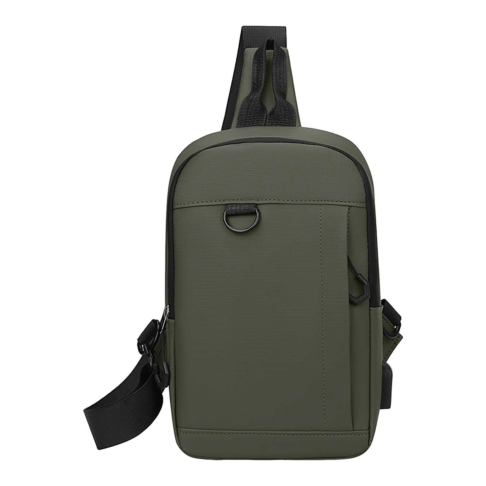 Bwomeauty Room Decor, Chest Bag Men's Shoulder Bag Versatile Casual ...