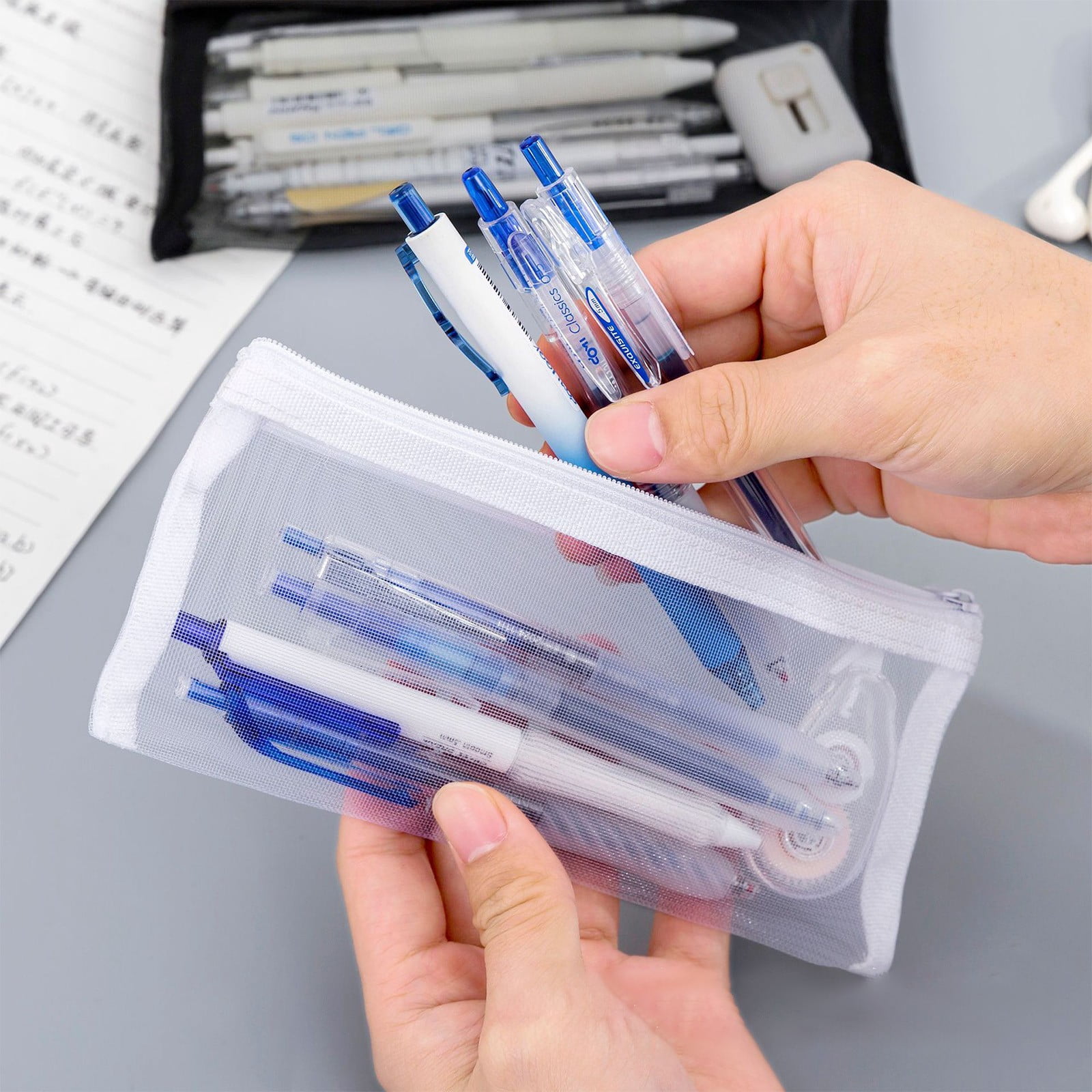 Bwomeauty Teacher Gifts, Large Capacity Student Pencil Case ...