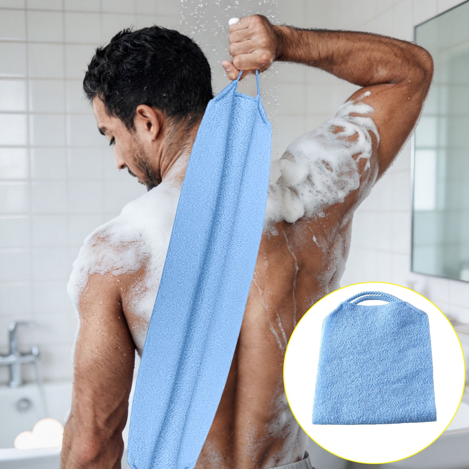 Bwomeauty Women Gifts, Stretchy Stretchable Frosted Bath Towel Nylon ...