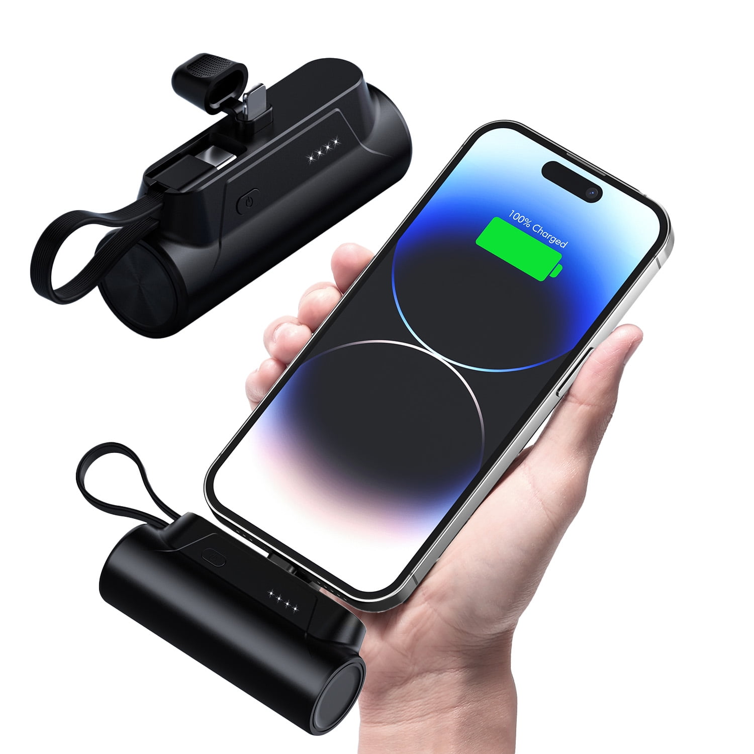 Bwrethay Portable Charger Power Bank for iphone android 5000mah Mini ...