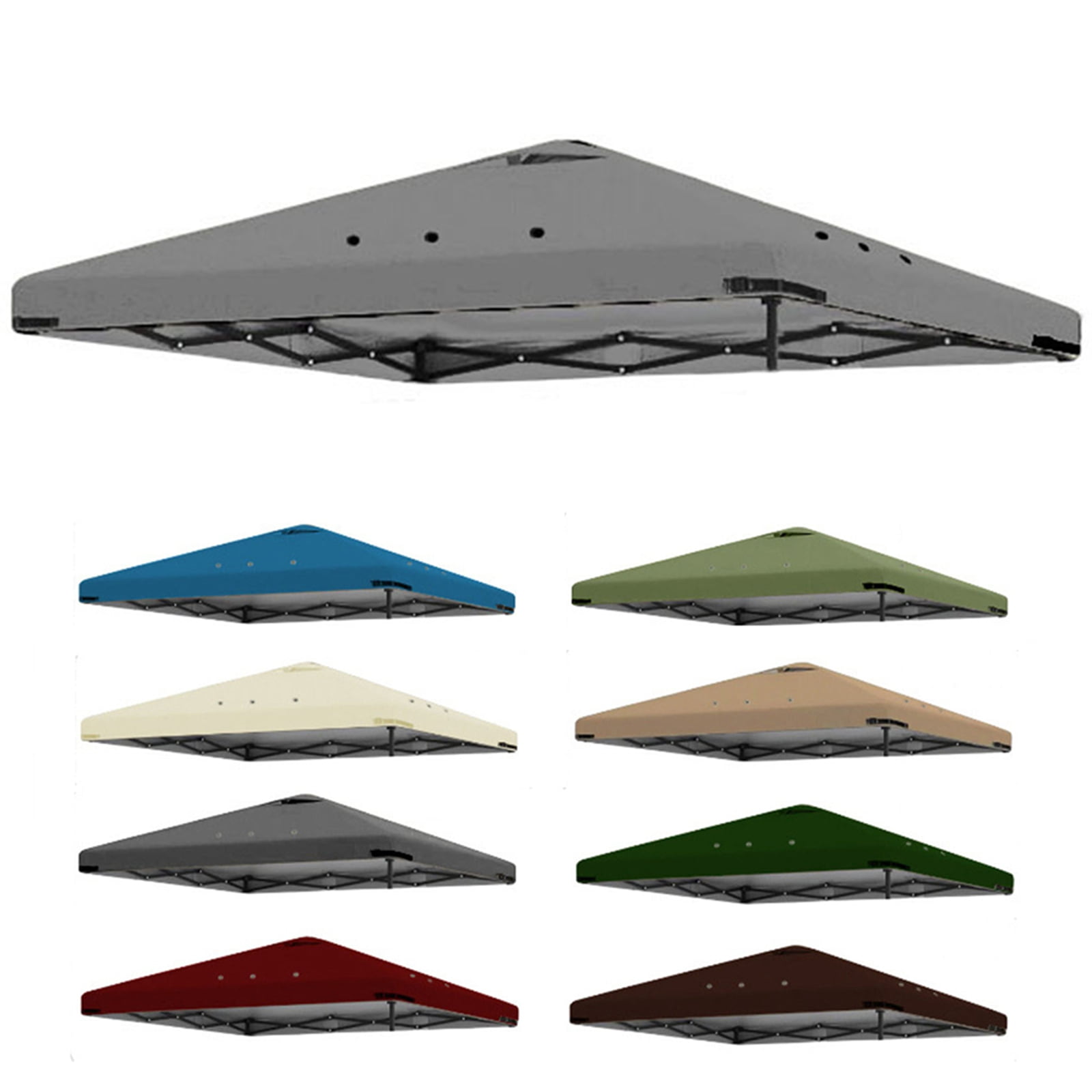 Bxaolu 10x10 Ft Pop up Canopy Tent Replacement Top Only, Canopy Tent ...