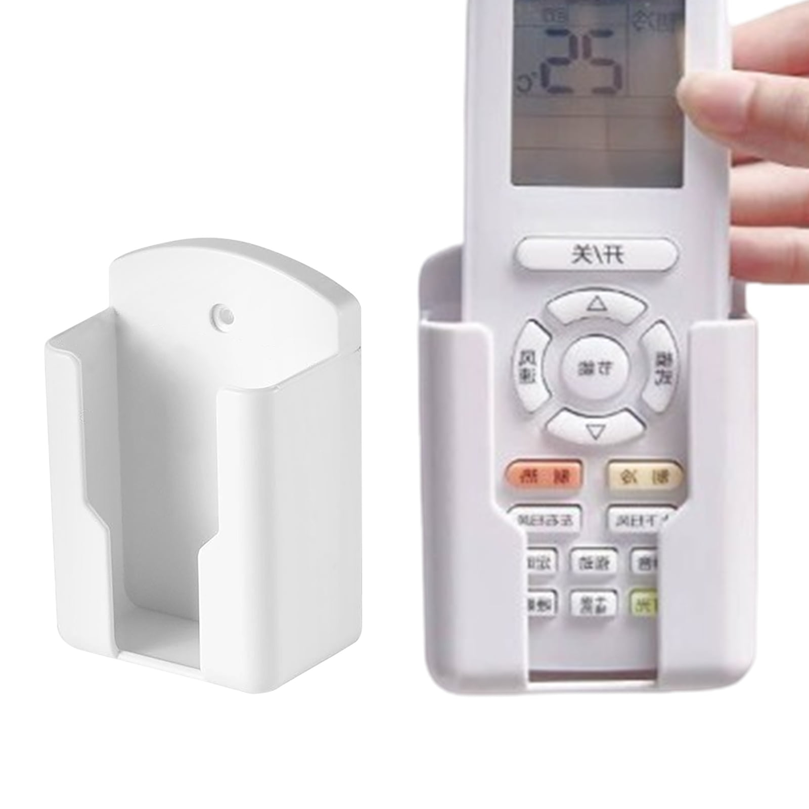 Bxaolu 2 Pcs Wall Mount Remote Control Holder Media Player Controller ...