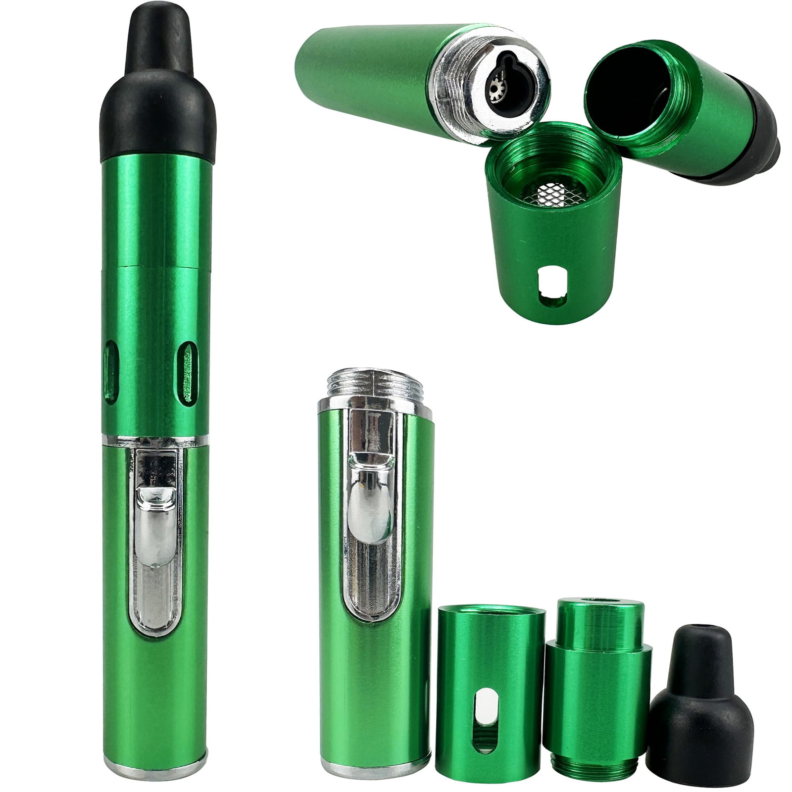 Bxaolu Butane Torch Lighter, Plastic All-in-One Tube Built-in ...