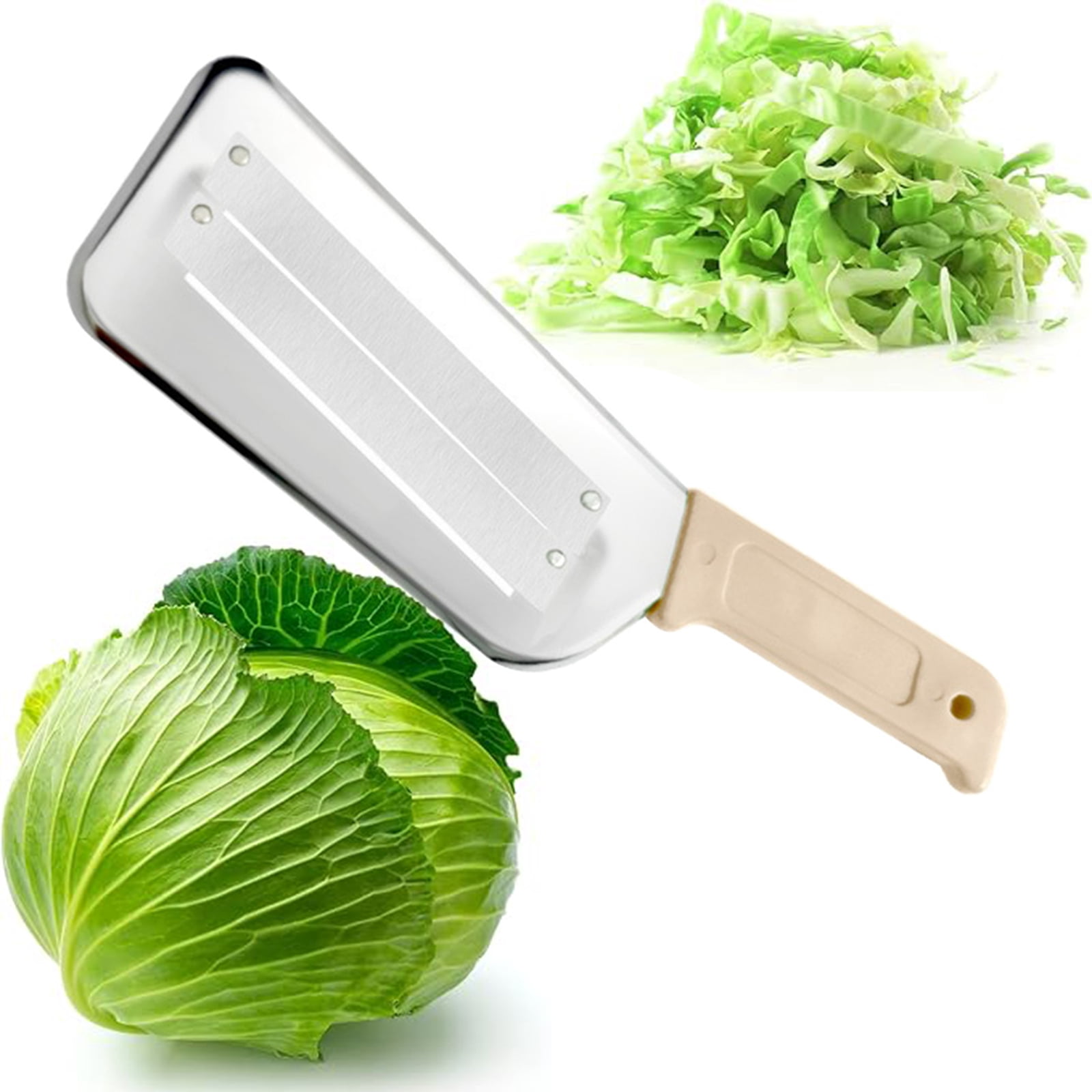 Bxaolu Cabbage Chopper Shredder, 1 Pack Lettuce Cutter Knife Kitchen ...