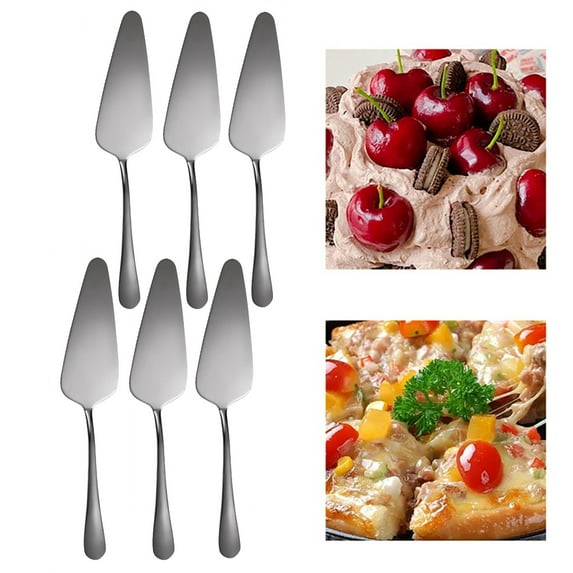 Bxaolu Cake Pie Servers Set, Stainless Steel Pizza Cake Slicer Server ...
