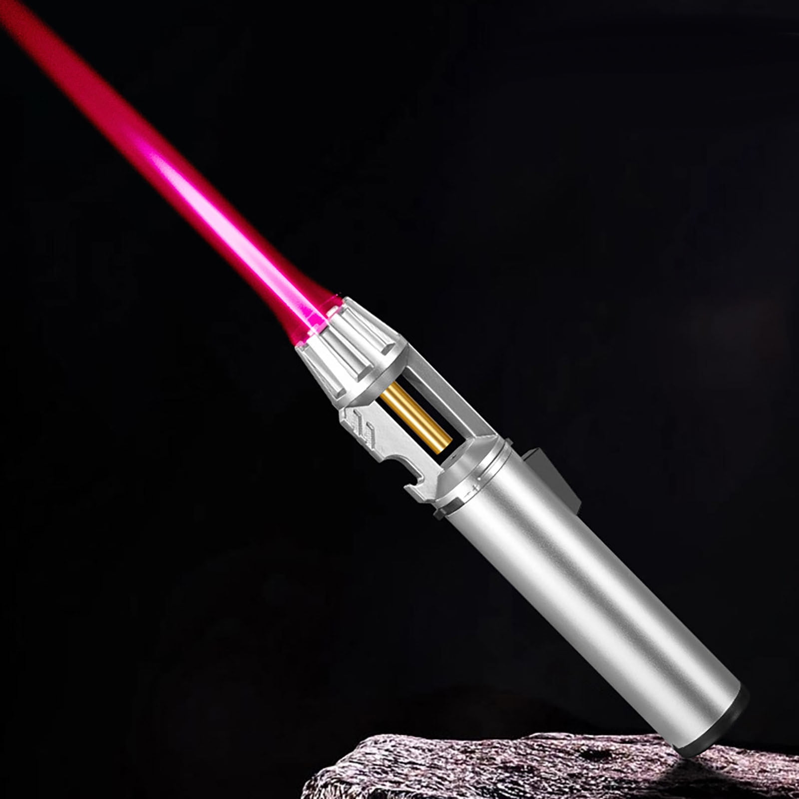 Bxaolu Camping Lighter, Torch Lighter, Straight Bright Fire Refillable ...