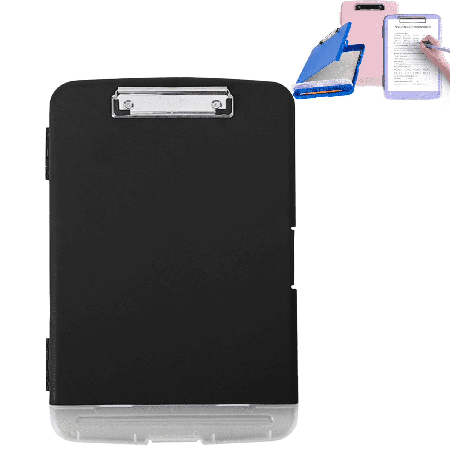 Bxaolu Clipboard with Storage, High Capacity Clip Board 9.4" x 13.8 ...